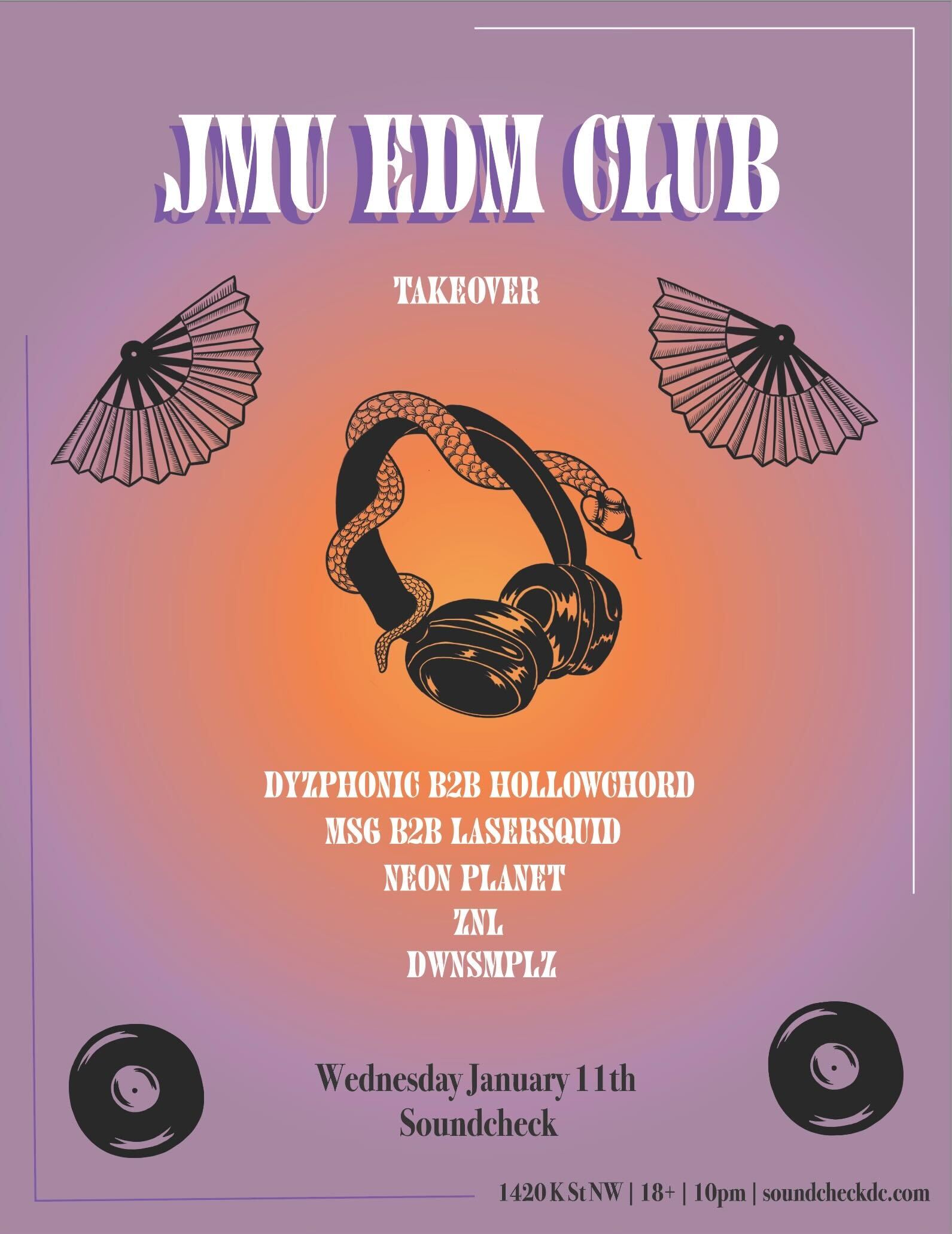 JMU EDM Club Takeover | Soundcheck